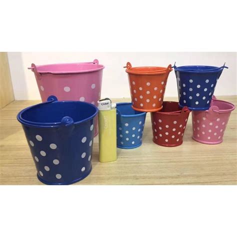 Pail Buckets Small Pail Suvener Lazada Ph
