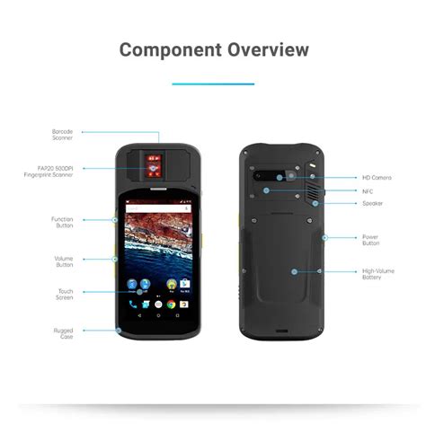 Ekemp Biometric Rugged Device With Fingerprint Scanner And All In One Solution For Government