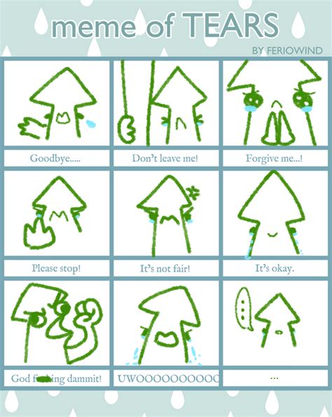 Crying Sobbing Screaming ~~punching~~ [tears Meme] By Muffinborb On Deviantart