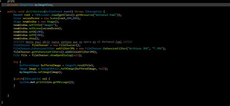 Java Error Guardando Imagen En Un Objeto Imageview Con Javafx Y