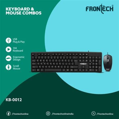 Frontech Keyboard Mouse Combo At ₹ 275 Piece Logitech Keyboard