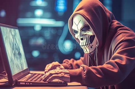 Anonymous Hacker Concept Of Hacking Cybersecurity Cybercrime