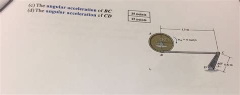 Solved If The Flywheel Is Rotating With Constant Angular