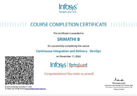 Devops Cicd Continuousintegration Continuousdelivery Infosysspringboard Naanmudhalvan