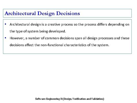 Chapter One Architectural Styles Design Patterns And Objects