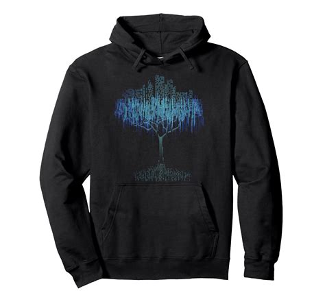 Binary Tree Coding Computer Programmer Pullover Hoodie