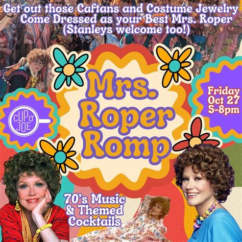 Mrs Roper Romp Roper Romp Bunco Party