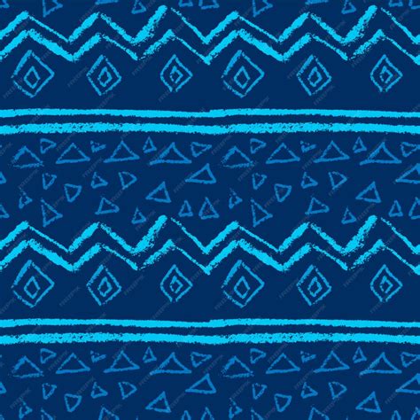 Premium Vector A Set Of Seamless Patterns With Brushstrokes Pixels