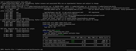 Cocotbicarus Verilog Rtl仿真环境问题记录cocotb仿真 Csdn博客