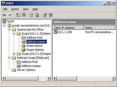 DHCP Dynamic Host Configuration Protocol Tech FAQ