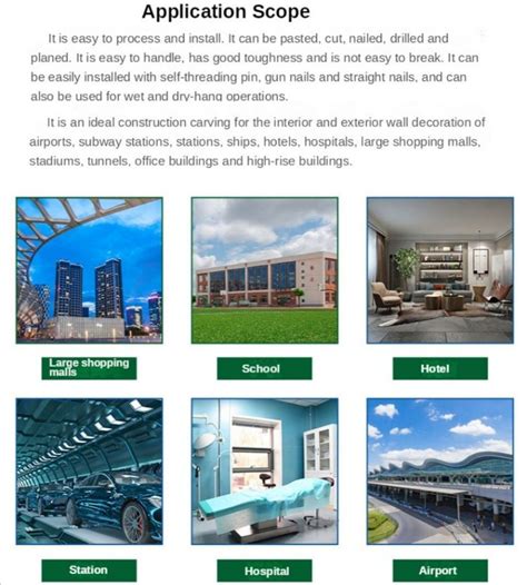 Buy Wholesale China Wood Cladding Panel Commercial Center Conference Hall Metope Building