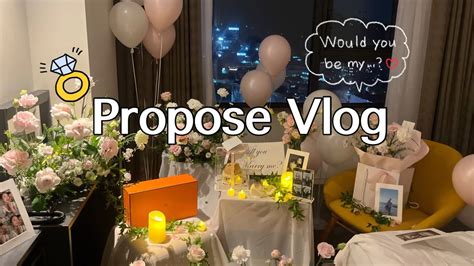 대문자 F 여자가 먼저 하는 프로포즈💍우당탕탕 남산뷰명동 L7호텔에르메스 로퍼 Youtube