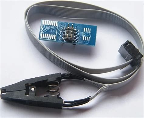 Universal DASH Programmer Testing EEprom IC Clamp SOIC8 SOIC 8 SOP8 SOP Clip Cable Cord