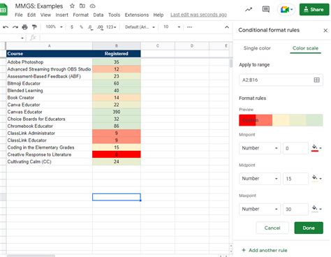 Google Sheets Tip Conditional Formatting Custom Formulas Artofit