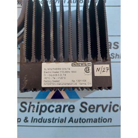 Intertec Sl Minitherm Cfa T4 Electric Heater 110 265v 50w Atlas Shipcare Services