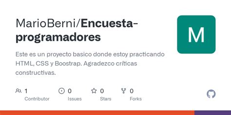 Github Marioberniencuesta Programadores Este Es Un Proyecto Basico