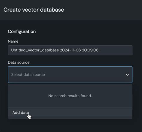 Create A Vector Database Datarobot Docs