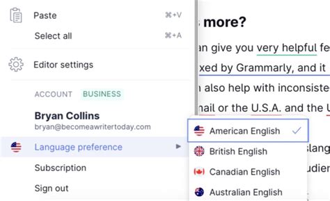 How To Change Grammarly Language Preferences Easy Steps