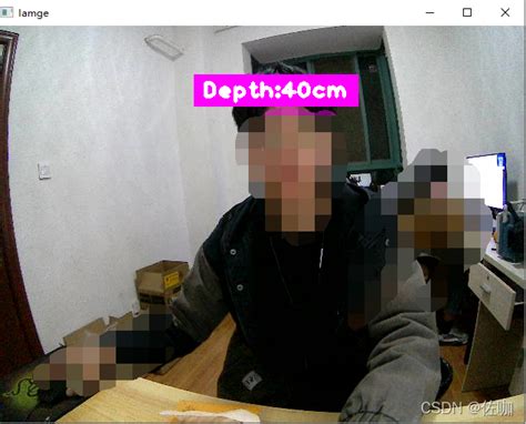 python opencv 实现实时人脸识别及面部距离测量 opencv人体检测并测距 csdn博客
