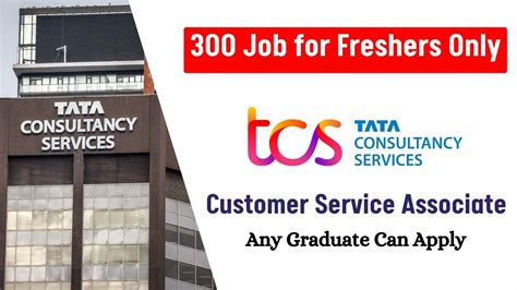 300 Openings Tcs Hiring For Freshers Any Graduate On 13th July