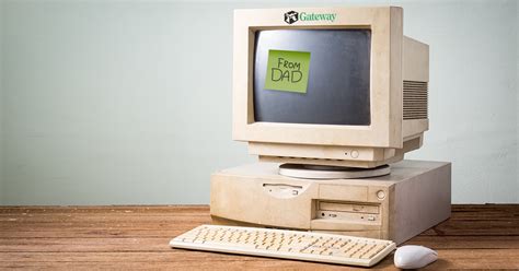 Dad Says Gateway Computer Is Yours If You Ever Need It