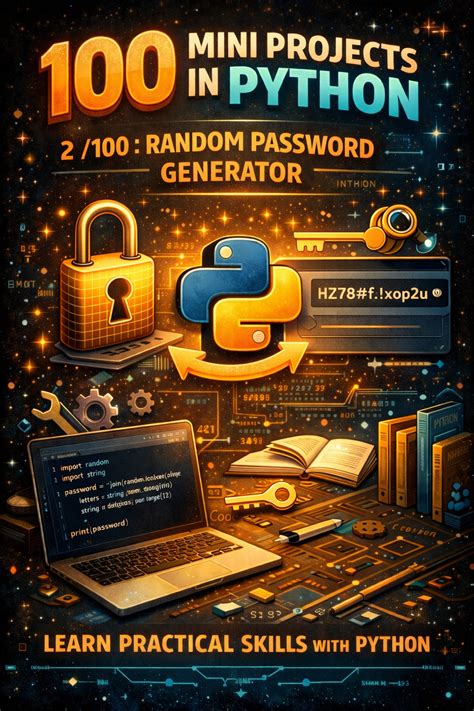 Designing A Random Password Generator In Python By Amit Kashyap Dec