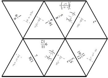 Calculus Definite Integrals Puzzle By TenTors Education TPT