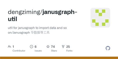 Github Dengziming Janusgraph Util Util For Janusgraph To Import Data And So On Janusgraph 导数据等工具