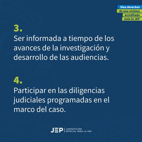 La Voz De Las Víctimas Cuenta ¡participa En La Jep