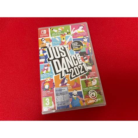 【全新未拆 】ns Switch 舞力全開 Just Dance 2021 中文版 蝦皮購物