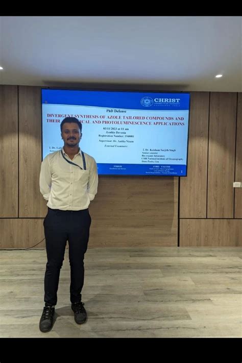 Jyothis Devasia Phd On Linkedin Dear Connections Im Happy To Inform You Of The Completion Of