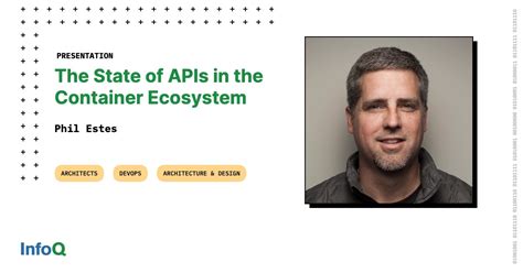 The State Of Apis In The Container Ecosystem Infoq