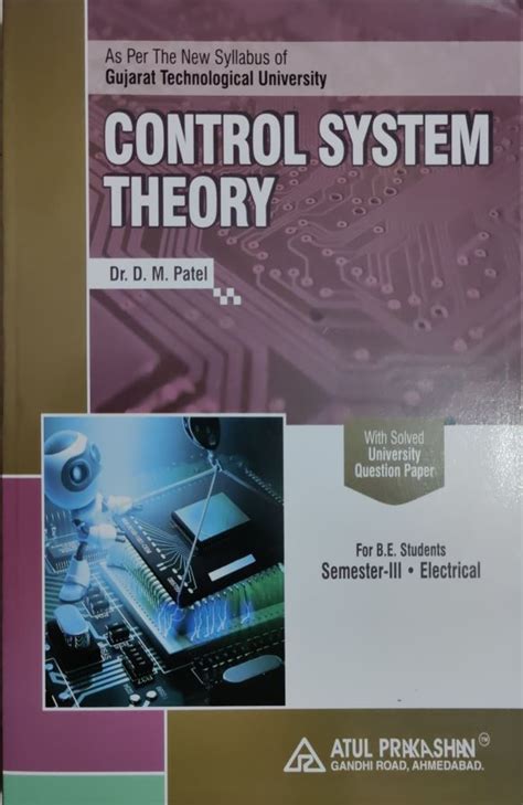 Control System Theory Atul Engineering Book Store