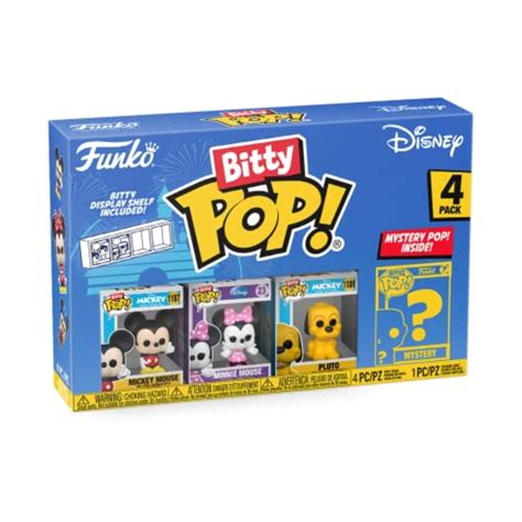 Funko Bitty Pop Disney Mickey 4 Pack Mickey Mouse
