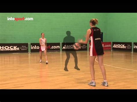 Bounce Pass In Netball