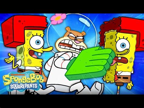 Spongebob Karate Chopping