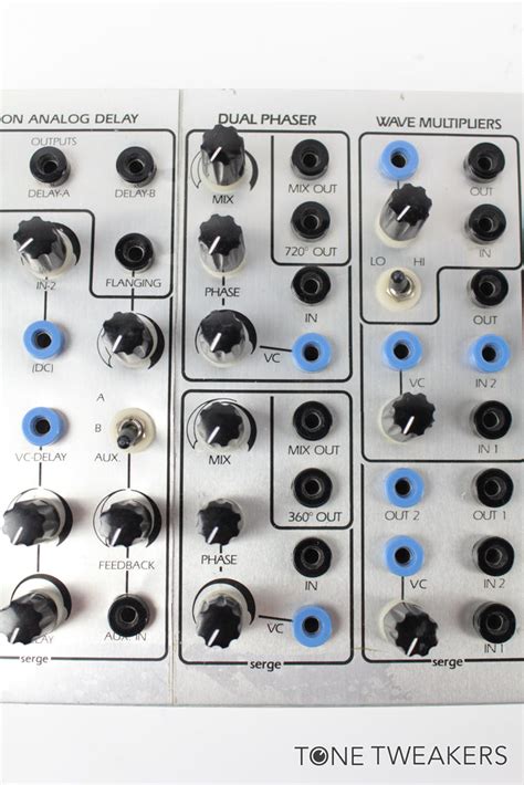 80s vintage serge modular panel with rare modules for sale pro serviced