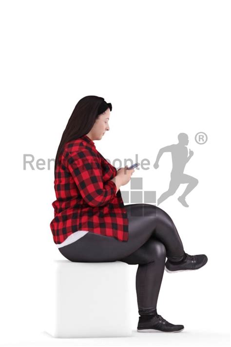 Cindy Posed RENDERPEOPLE