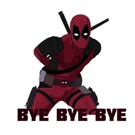 Bye Bye Bye Etsy Cute Deadpool Deadpool Movie Deadpool Funny