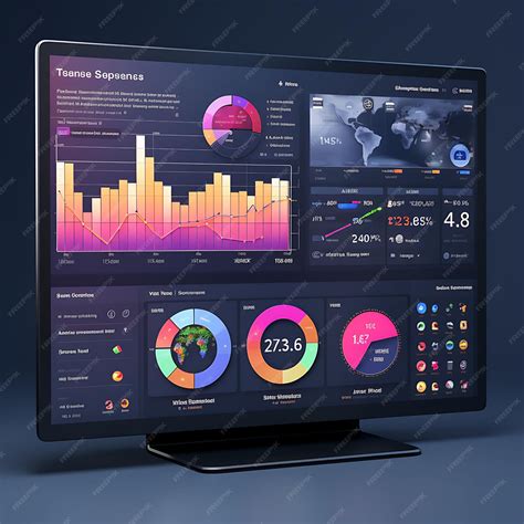 Premium Ai Image Web Dashboard Social Analytics Social Media Sentiment Analysis Audience De