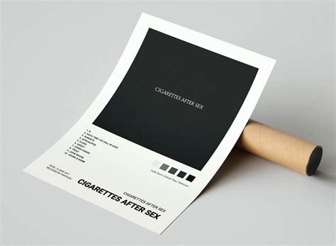 Cigarettes After Sex Cigarettes After Sex Debut Album Cover Poster Architeg Prints