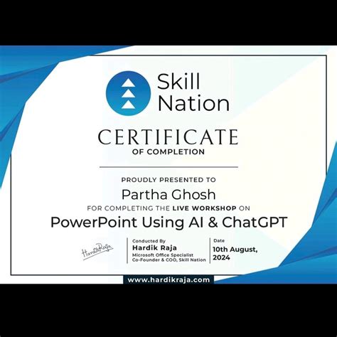 partha ghosh on linkedin happy to upgrade my skills with ai