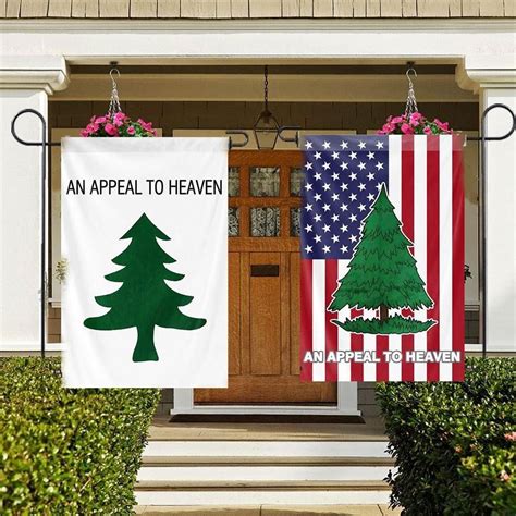 An Appeal To Heaven Flag Pine Tree Flags Double Sided Liberty Garden Appeal Tree Outdoor Flag