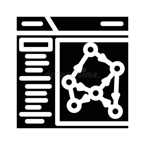 Knowledge Graph Seo Glyph Icon Vector Illustration Stock Illustration Illustration Of Traffic