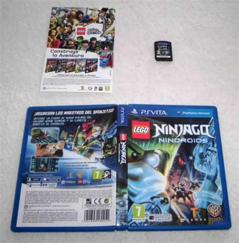 Playstation Ps Vita Lego Ninjago Nindroids Esp Fr Cib Bo Te