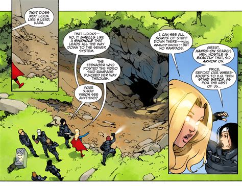 Read Online Adventures Of Supergirl Comic Issue 2