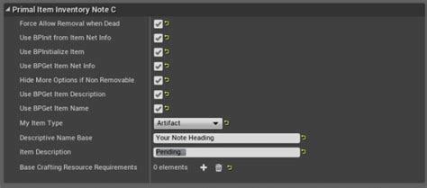 Custom Item Data Ark Modding Wiki