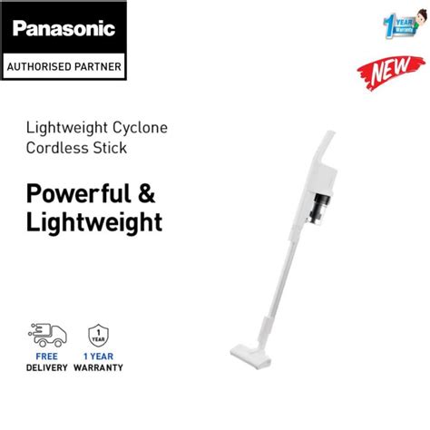 Panasonic Mc Sb33jw Lightweight Cyclone Cordless Stick Vacuum Cleaner