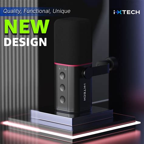 I Xtech Ix Mic01 Dynamic Microphone Usb Xlr