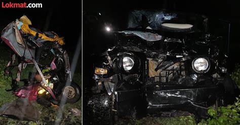 वाचवा म्हणत तरुणीची कारमधून उडी पाठलाग सुरु असतानाच थारची रिक्षाला धडक